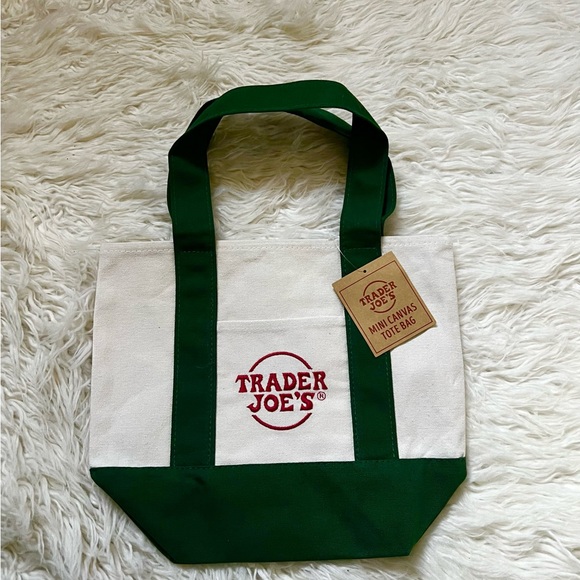 trader joes | Bags | Trader Joes Mini Tote Bag | Poshmark